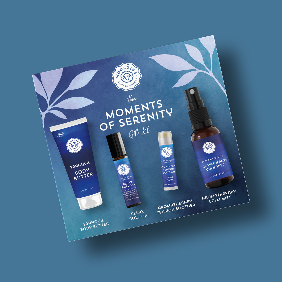 Moments of Serenity Gift Kit – 4 Piece Collection – Woolzies.com