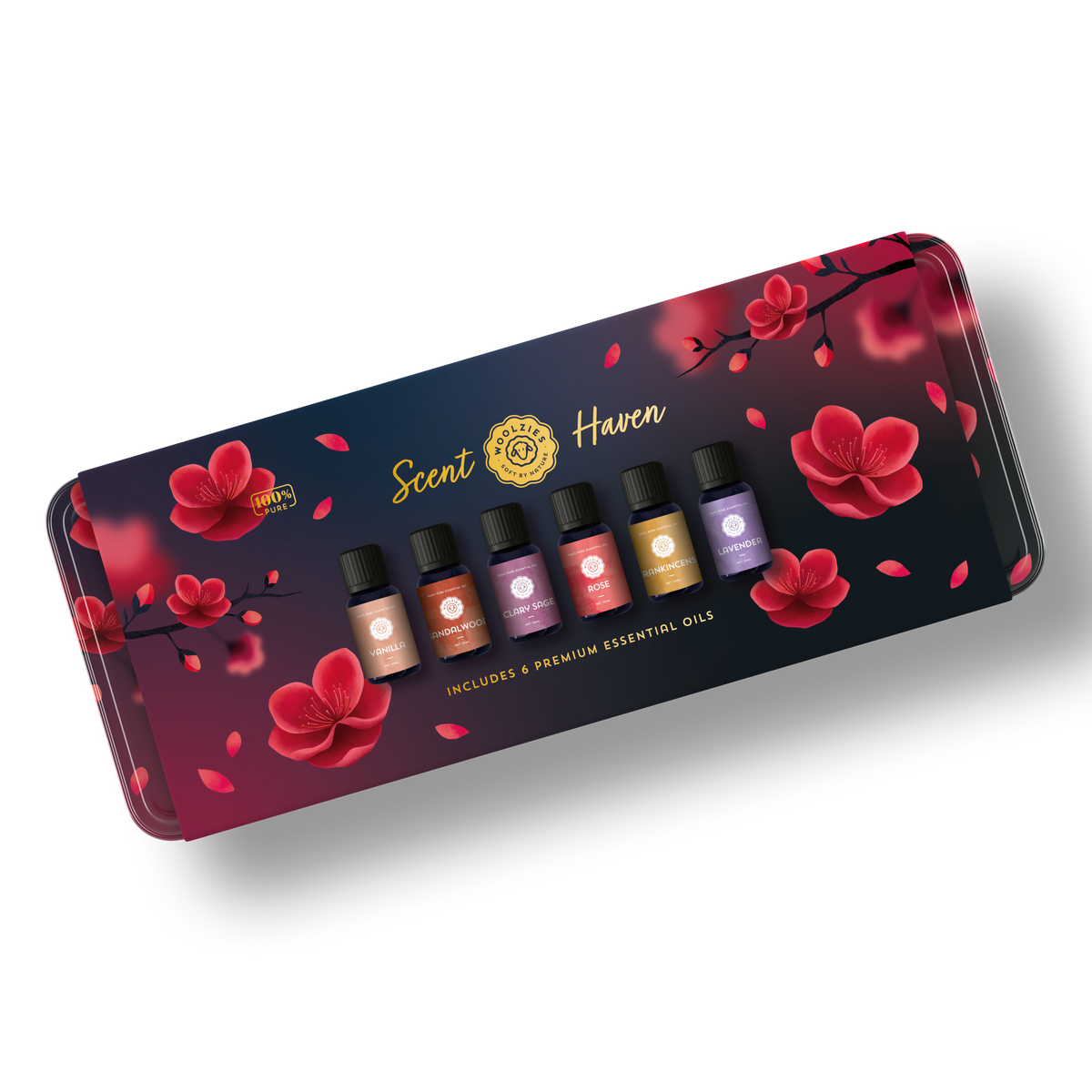 Scent Haven Premium set of 6 Tin Box – Woolzies.com