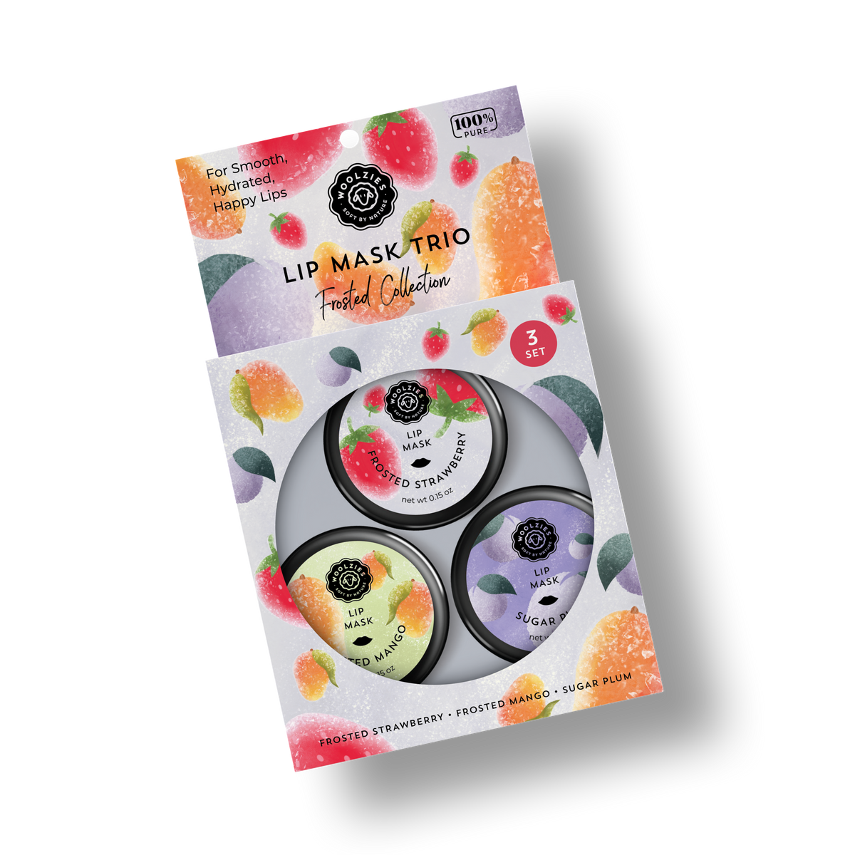 Frosted Collection Lip Mask Trio – Woolzies.com