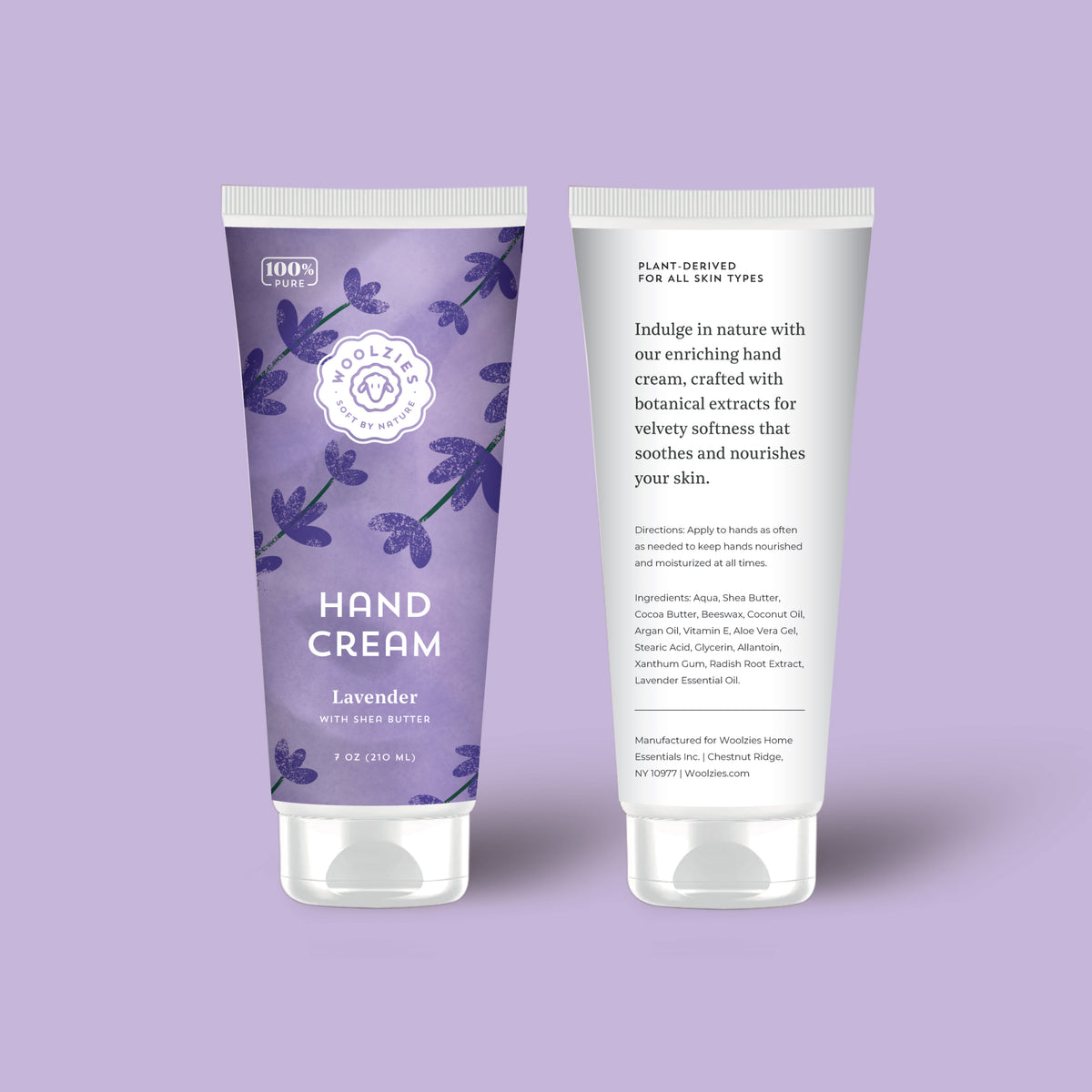 7oz. Lavender Hand Cream – Woolzies.com