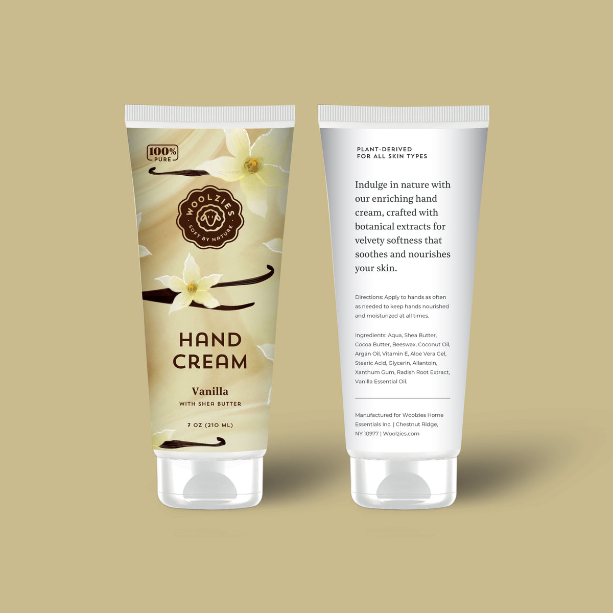 7oz. Vanilla Hand Cream – Woolzies.com
