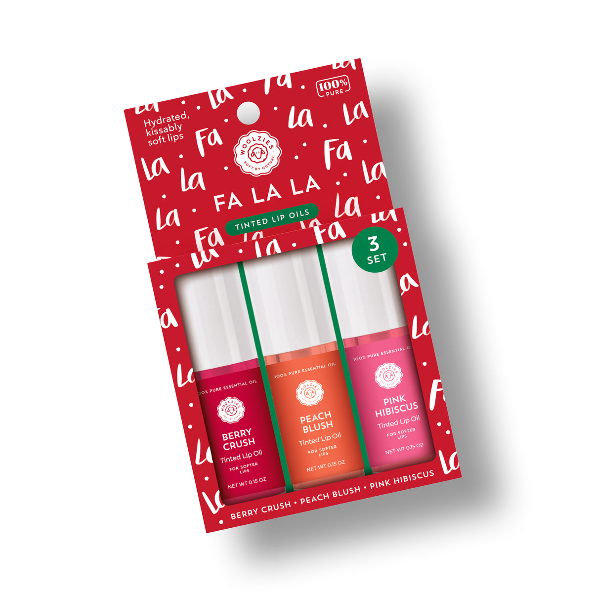 Fa La La La Lip Oil Set Of 3 – Woolzies.com