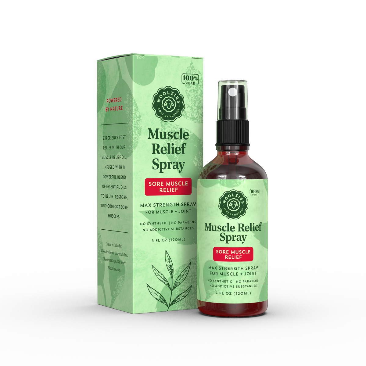 Muscle Relief Spray – Woolzies.com