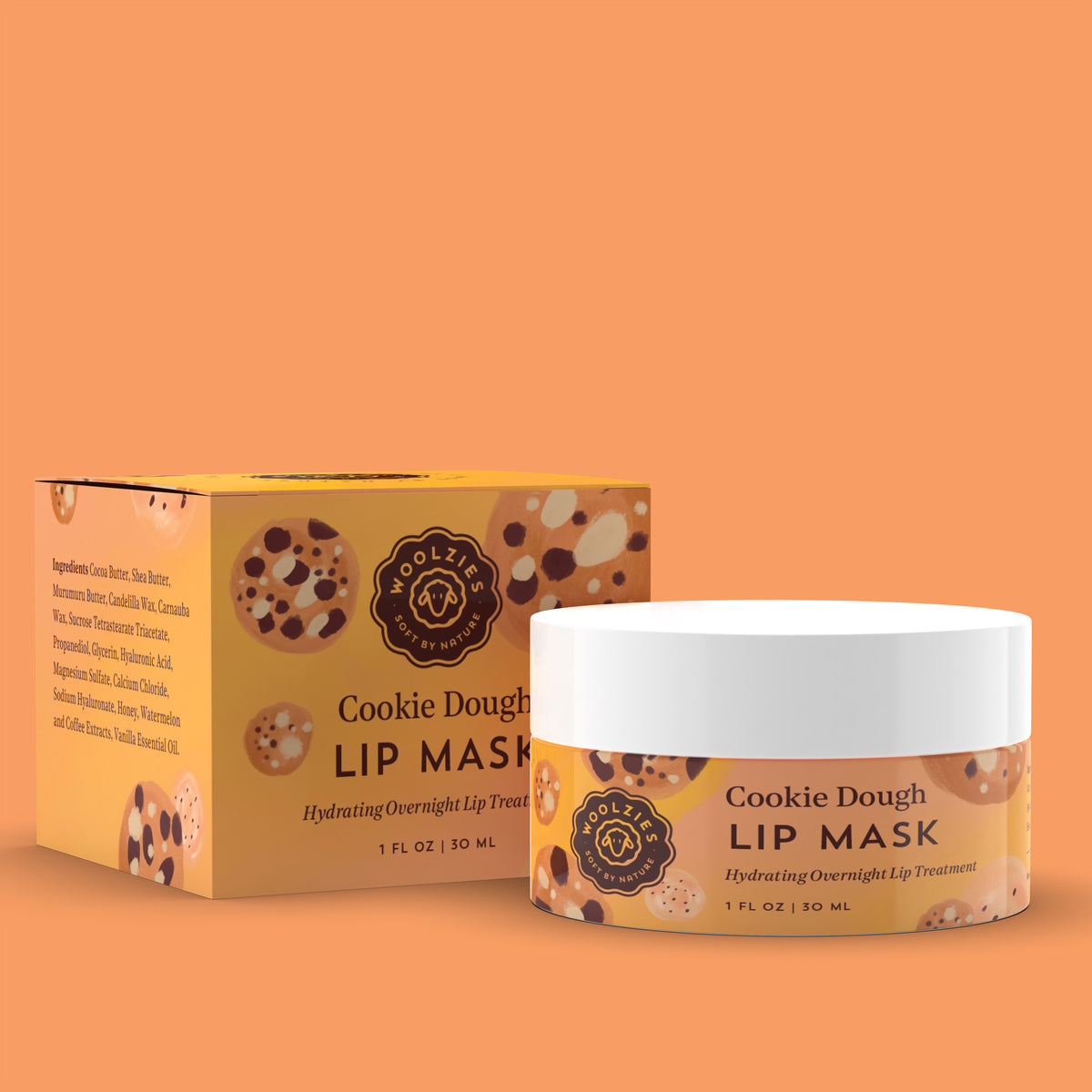 1oz. Cookie Dough Lip Mask – Woolzies.com