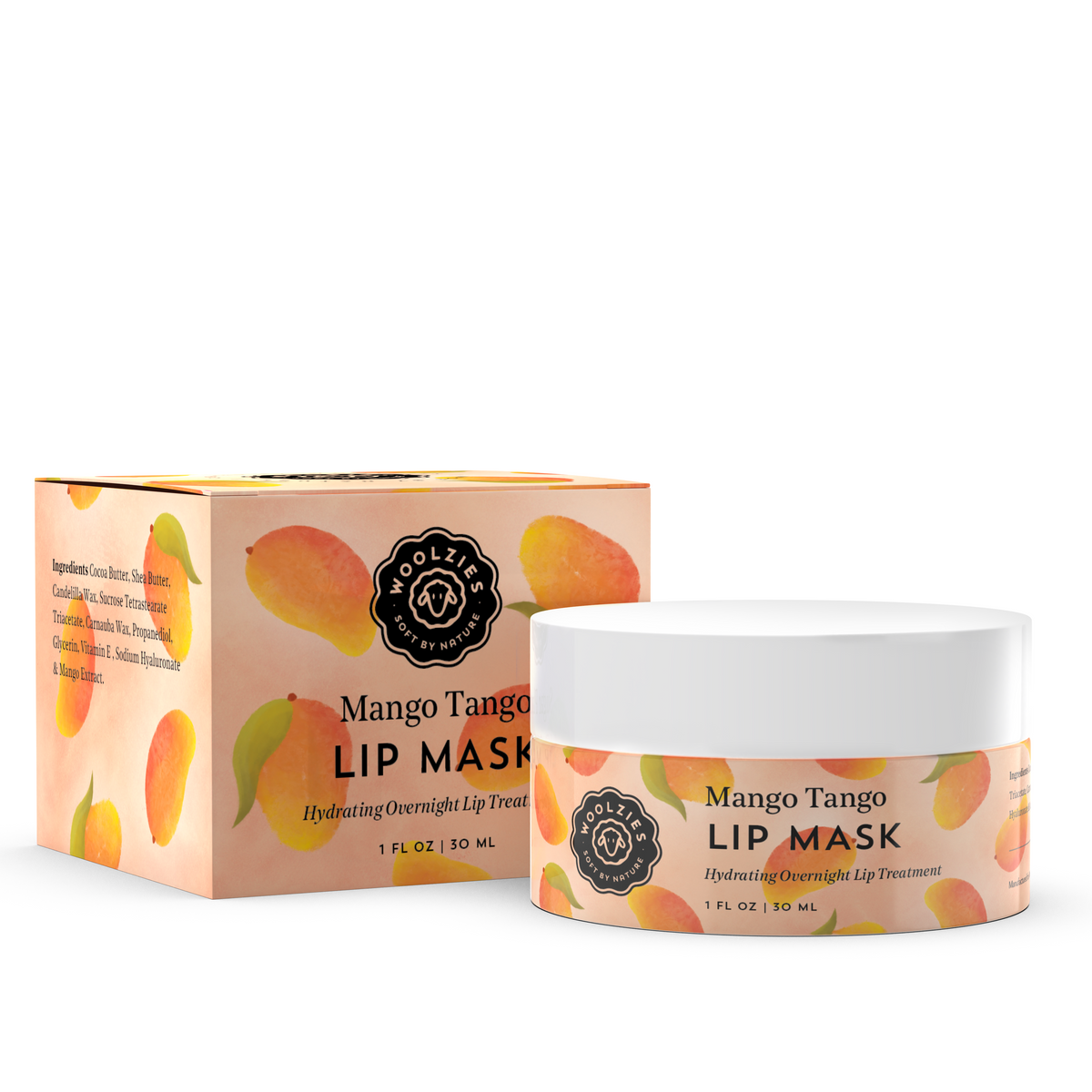1oz. Mango Tango Lip Mask – Woolzies.com