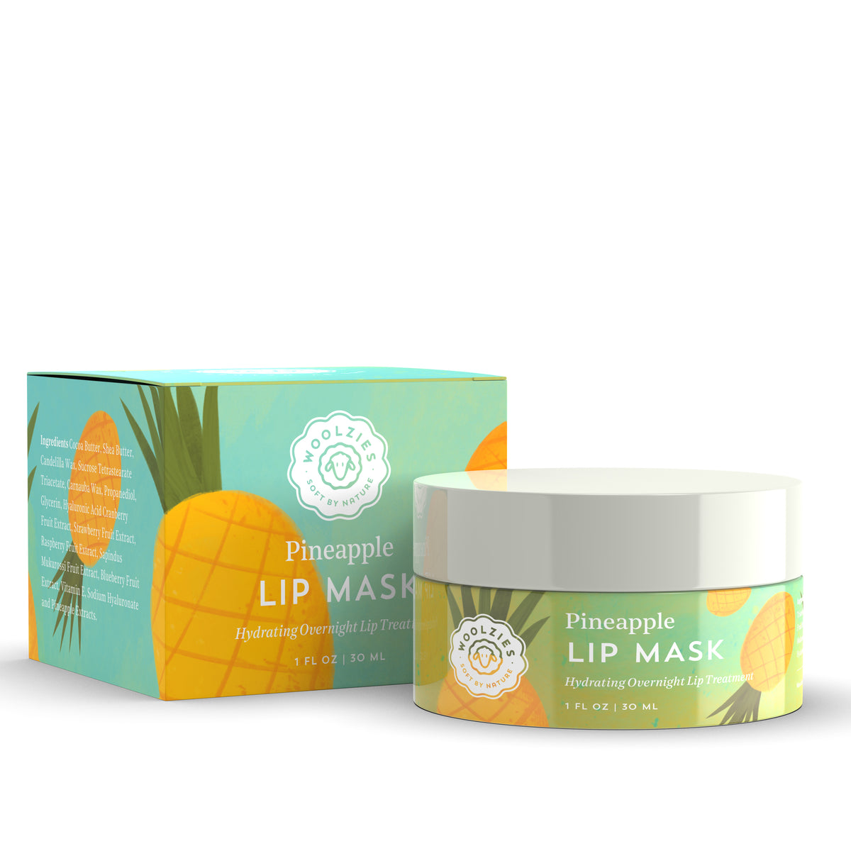 1oz. Pineaple Lip Mask – Woolzies.com